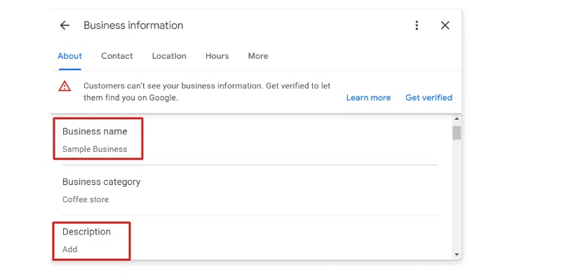 How To Add Keywords In Google My Business - GeeksforGeeks