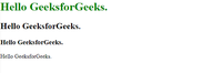 HTML Head Element - GeeksforGeeks