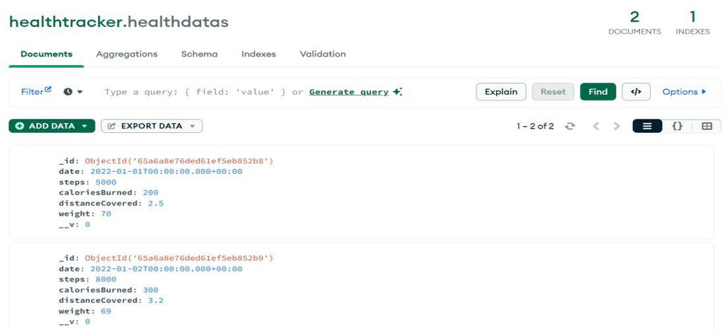 Health Tracker using MERN Stack - GeeksforGeeks