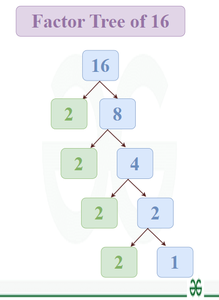 Factors of 16 | Prime Factorization of 16 - GeeksforGeeks