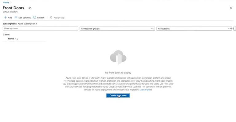 How to Use Azure Front Door to Distribute Your Content - GeeksforGeeks