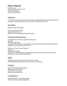 How to make a One Page Resume: Examples and Tips - GeeksforGeeks