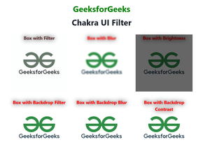 React Chakra UI Filter - GeeksforGeeks