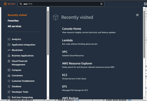 AWS Management Console - GeeksforGeeks