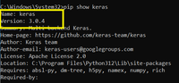 How To Update Keras? - GeeksforGeeks