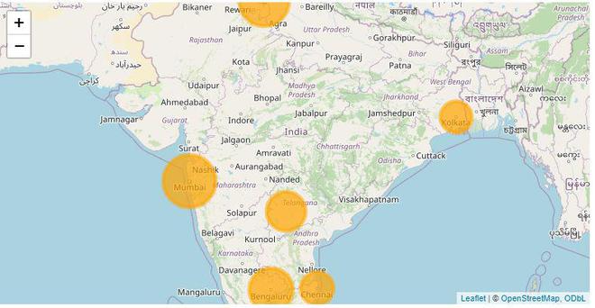 Leaflet package in R - GeeksforGeeks