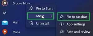 How to Pin Apps to the Taskbar in Windows 11? - GeeksforGeeks