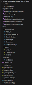 Social Media Dashboard With NextJS - GeeksforGeeks
