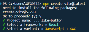 How to create Like Button Using React JS ? - GeeksforGeeks