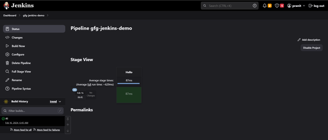 How To Get The API Token For Jenkins ? | GeeksforGeeks