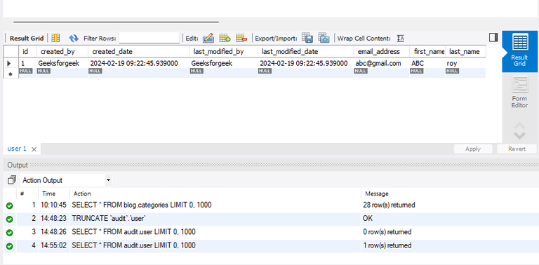 How to Configure AuditListener in Spring Boot Application - GeeksforGeeks
