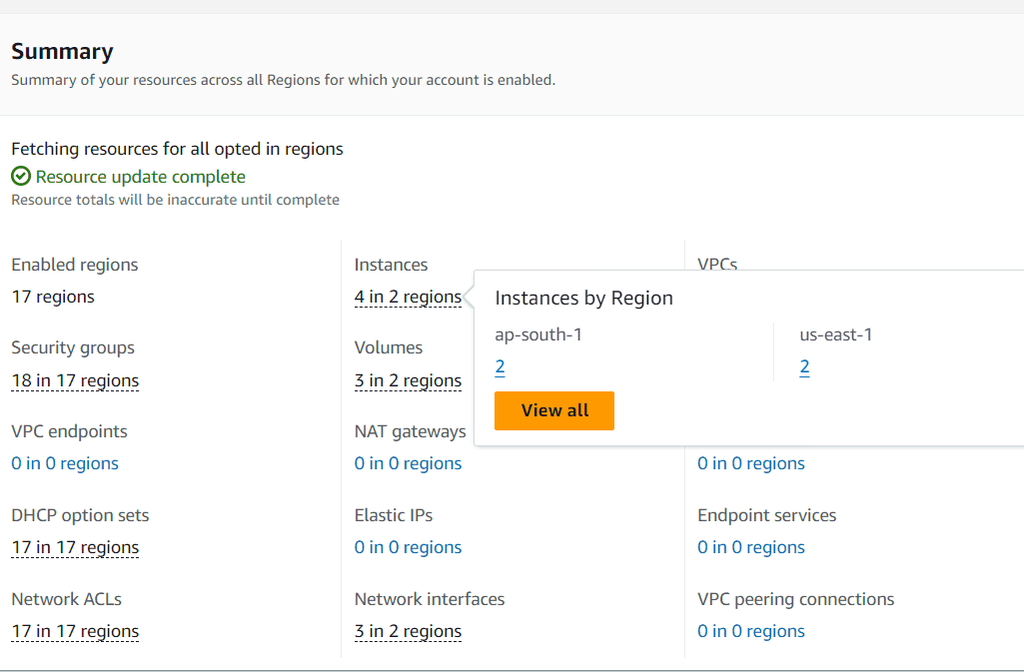 How To See All Running Amazon EC2 Instances Across All Regions At Once ...