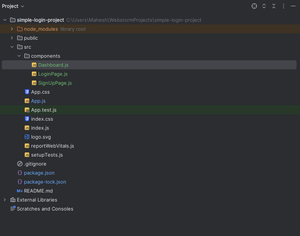 Spring Security Login Page with React - GeeksforGeeks