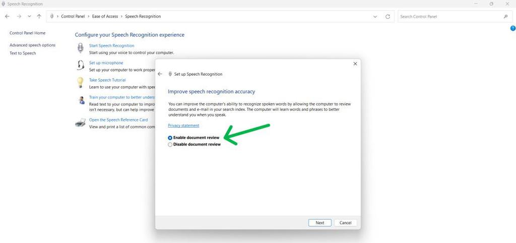How to Set Up Speech Recognition on Windows? - GeeksforGeeks