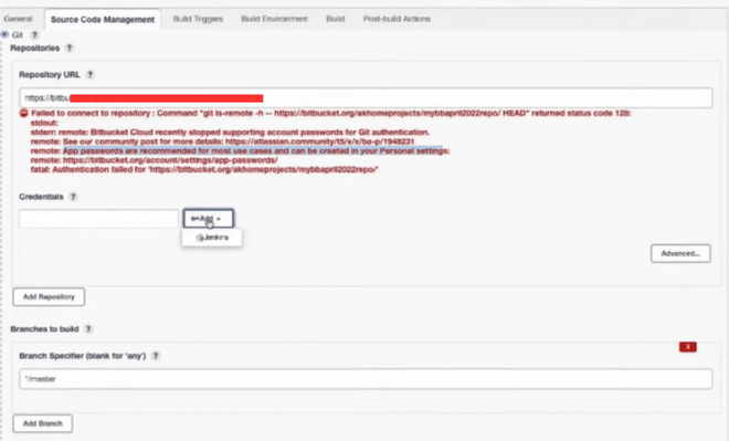 What Is Jenkins Returned Status Code 128 With BitBucket ? - GeeksforGeeks