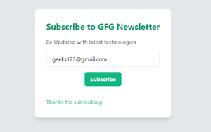 Design a Subscription Page in Tailwind CSS - GeeksforGeeks