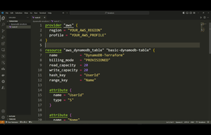 Creating Aws Dynamodb Table Using Terraform Geeksforgeeks