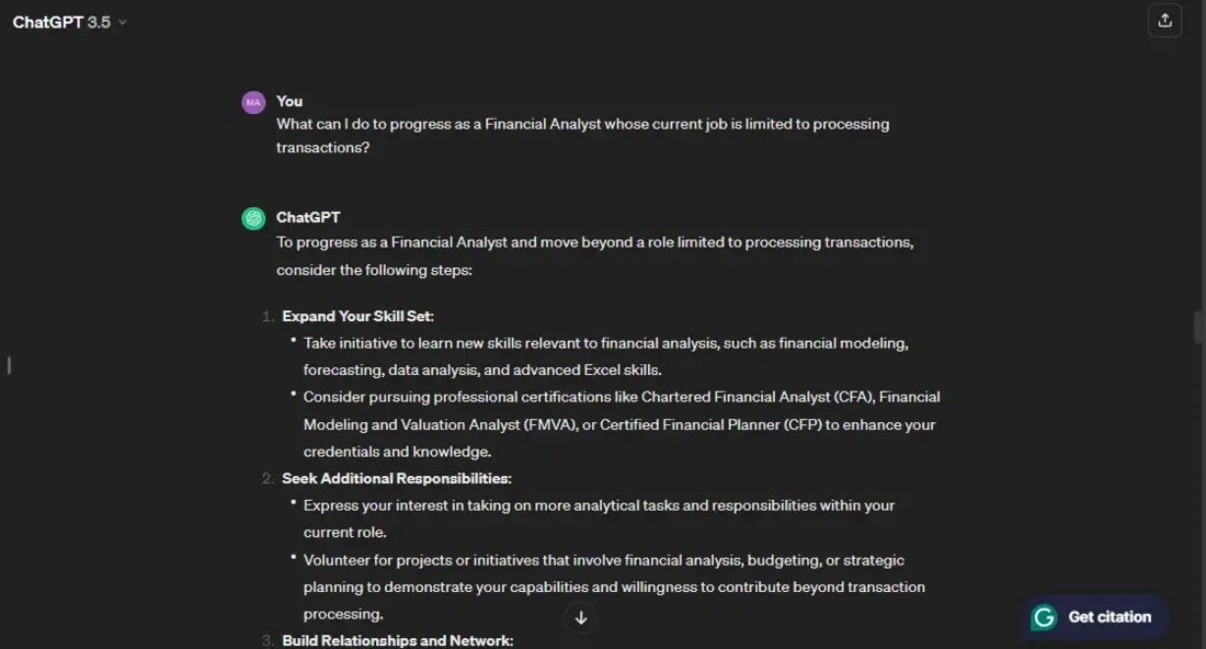 How to Use ChatGPT for Career Advice: Top 7 Prompts - GeeksforGeeks