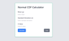 Design a Normal CDF Calculator in Tailwind CSS - GeeksforGeeks