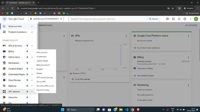How To Delete & Create VPC Network In The GCP - GeeksforGeeks