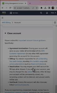 How To Close An (Amazon Web Service) AWS Account? - GeeksforGeeks