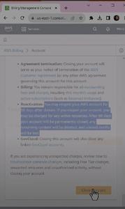 How To Close An (Amazon Web Service) AWS Account? - GeeksforGeeks