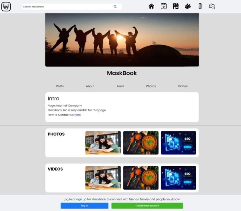 UI Design of a Social Networking Website - GeeksforGeeks