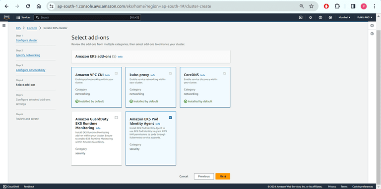 How to Create Amazon EKS Cluster? - GeeksforGeeks