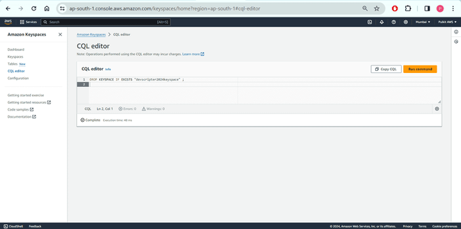 What Is AWS Keyspaces? How To Setup AWS Keyspaces - GeeksforGeeks