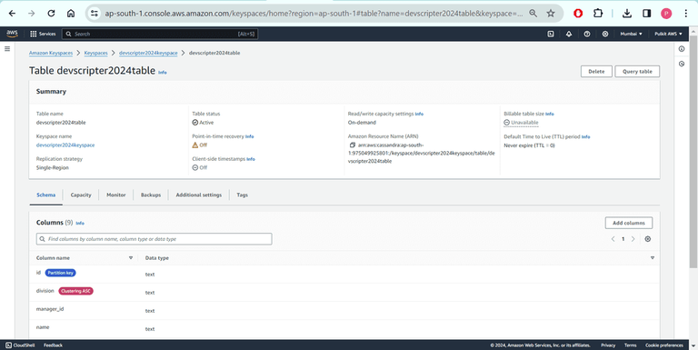 What Is AWS Keyspaces? How To Setup AWS Keyspaces - GeeksforGeeks