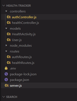 Health Tracker App Backend Using Node and Express.js - GeeksforGeeks