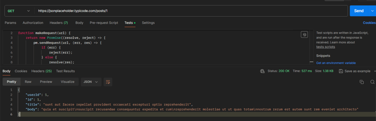 How to use Native JavaScript Promises in Postman ? - GeeksforGeeks