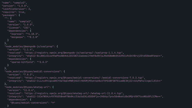 What is package-lock.json ? - GeeksforGeeks