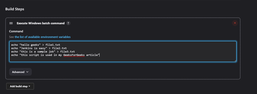 How To Clean Jenkins Workspace? - GeeksforGeeks