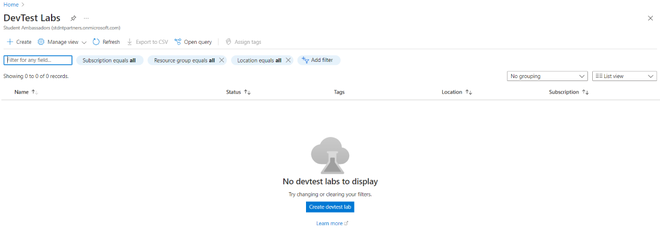Rapid Dev Environment Creation With DevTest Labs - GeeksforGeeks