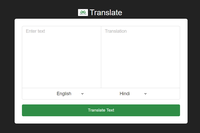Text Translation Tool using MERN Stack - GeeksforGeeks