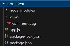 Comments in Pug View Engine - GeeksforGeeks