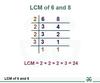 lcm of 6 and 8 - GeeksforGeeks