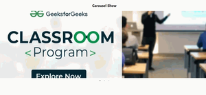 How to create a Responsive Carousel in React JS ? - GeeksforGeeks