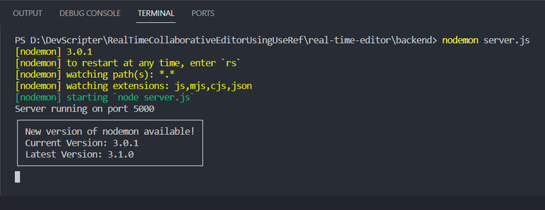 Real-Time Collaborative Editing App using React & WebSockets - GeeksforGeeks
