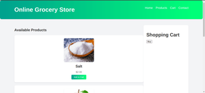 Design a Online Grocery Website in HTML CSS & JavaScript - GeeksforGeeks