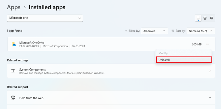 How to Disable OneDrive in Windows 11? - GeeksforGeeks