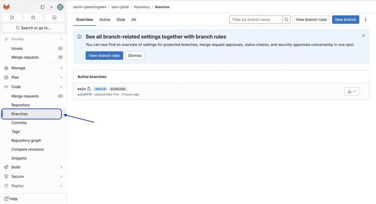 Managing Git Repositories With Gitlab Geeksforgeeks