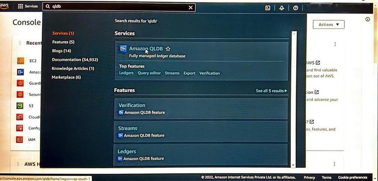What Is Amazon Ledger Database? How To Setup Amazon QLDB - GeeksforGeeks