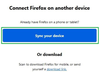 How to Sync Firefox Data Between Devices? - GeeksforGeeks
