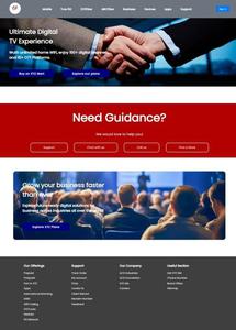 UI Design of Telecom Website - GeeksforGeeks