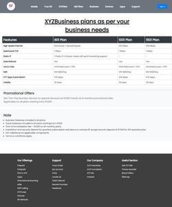 UI Design of Telecom Website - GeeksforGeeks