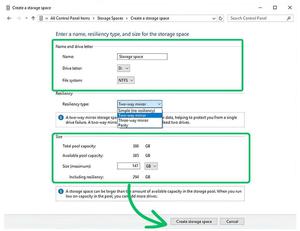 How to Use Storage Spaces in Windows 11/10? - GeeksforGeeks