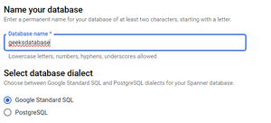 How To Configure Cloud Spanner In GCP ? - GeeksforGeeks
