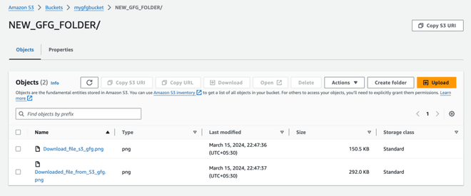 How To Download Folder From AWS S3 CLI & UI ? - GeeksforGeeks